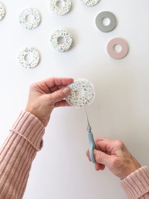 Poids De Couture Rondelle Métallique